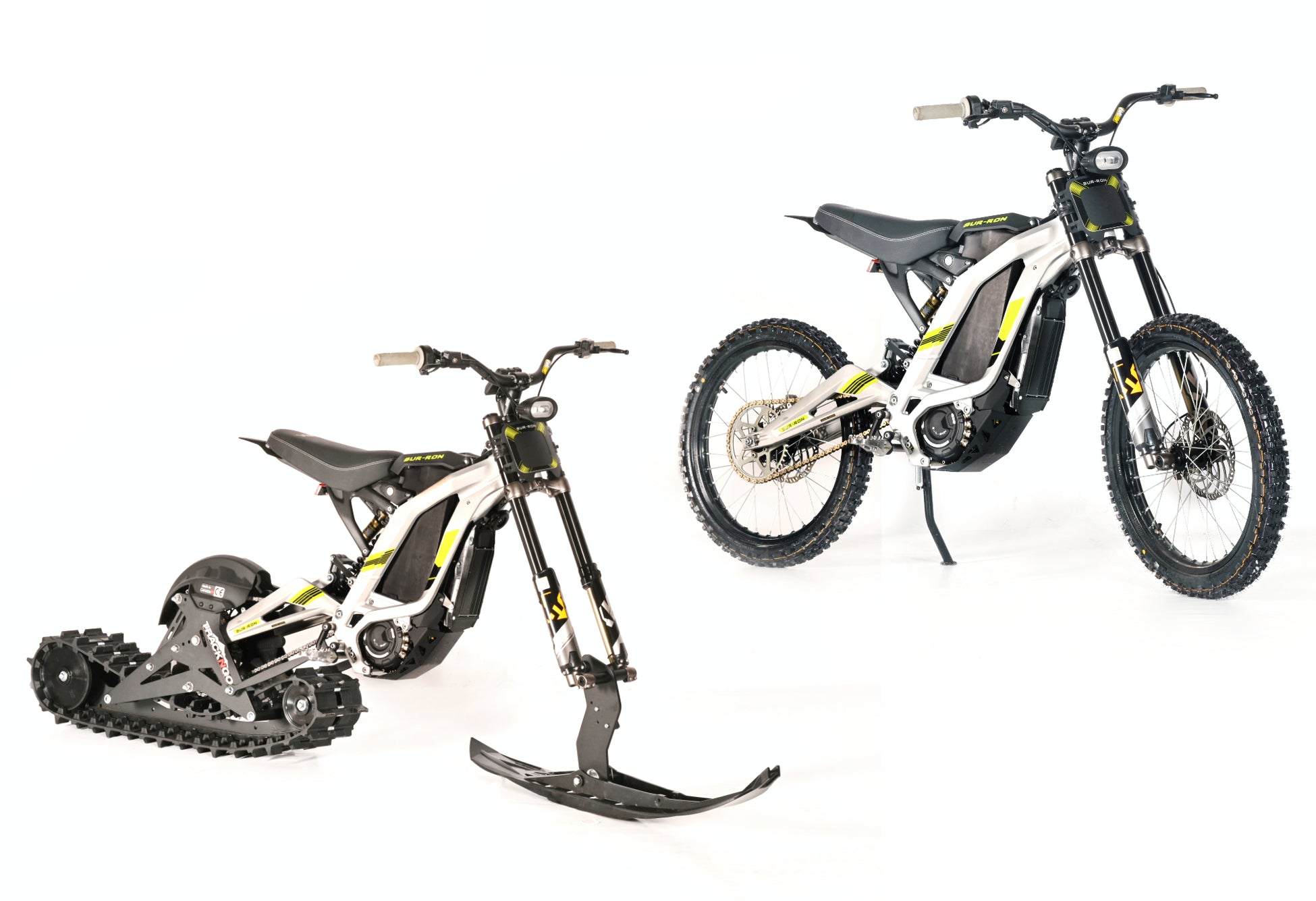 TrackNGo Snowbike System (Latest Generation, bike not included) – Power ...